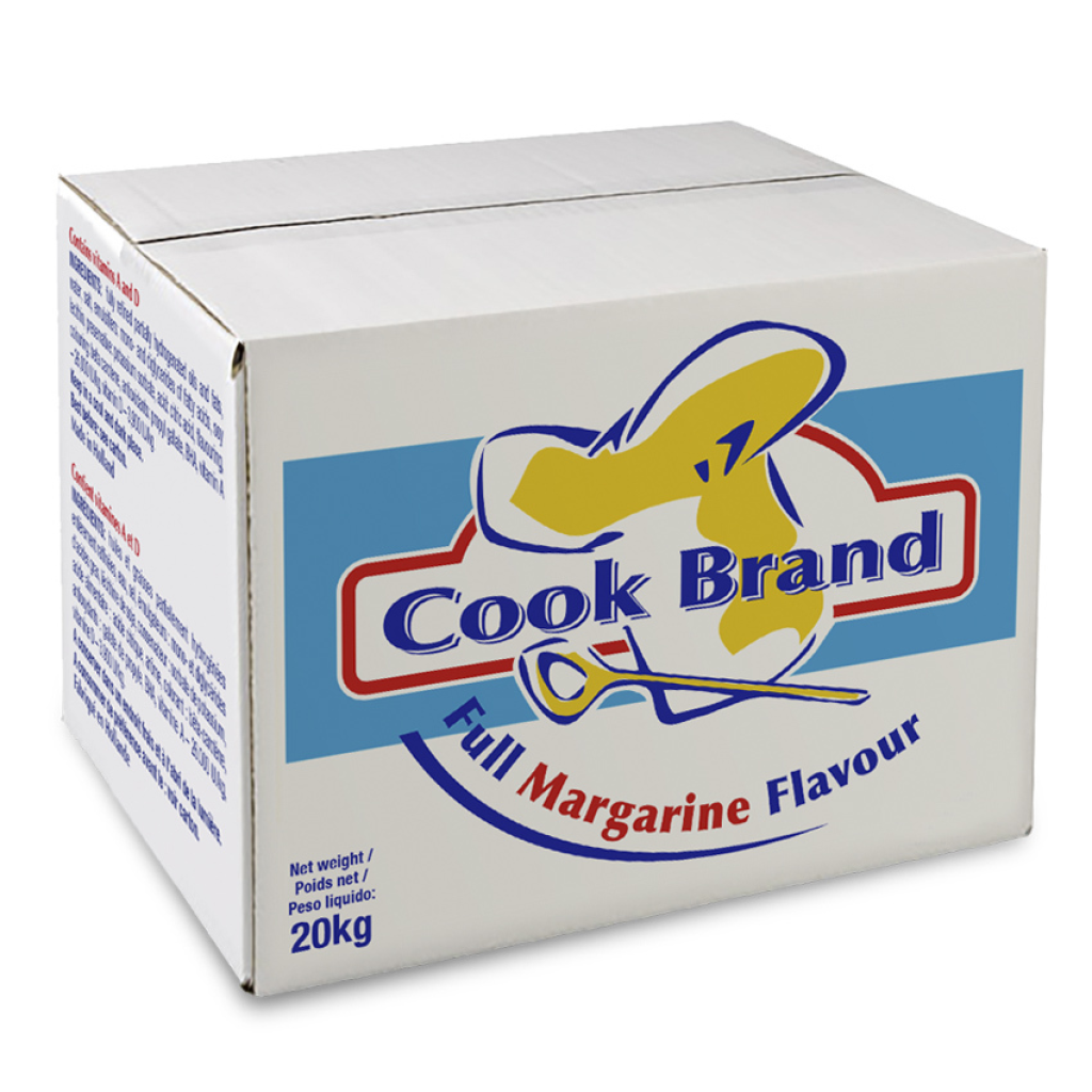 COOK BRAND Full Margarine Flavour 20 kg carton › Royal Smilde